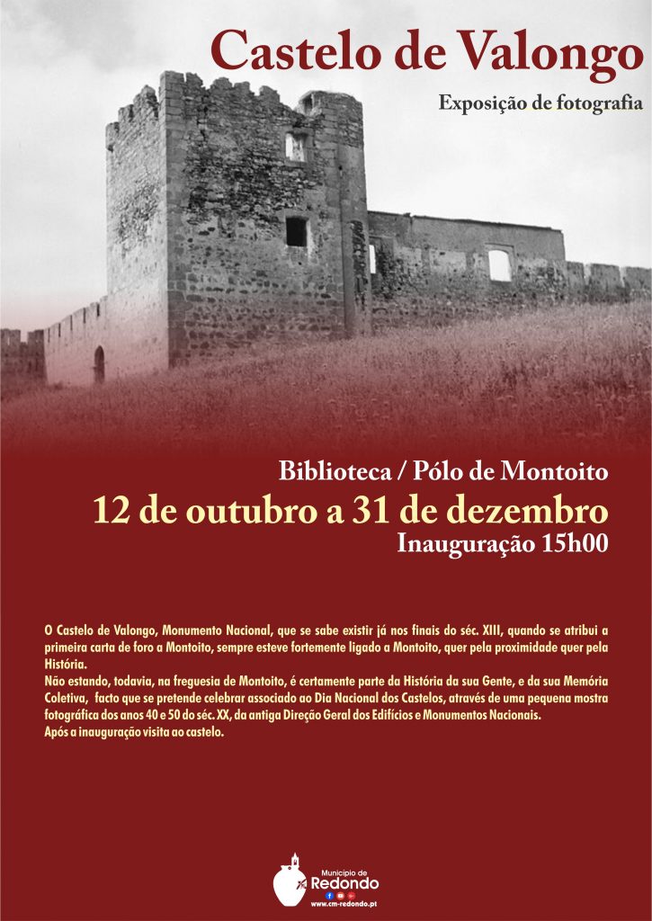 Castelo de Valongo - Portal Institucional do Município de Redondo